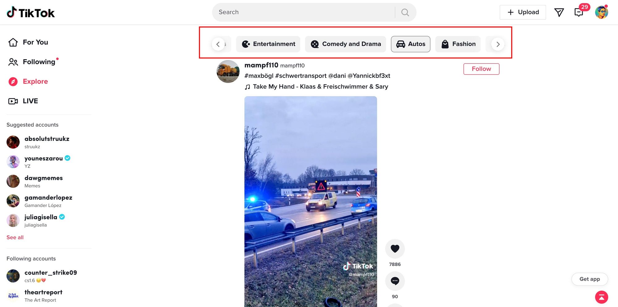 TikTok rolls out Explore tab on the web to more users, mirroring its ...