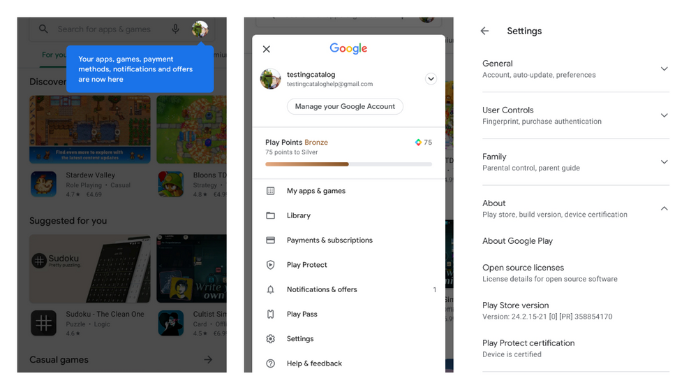 Redesigned profile tab and grouped settings are rolling out to more ...