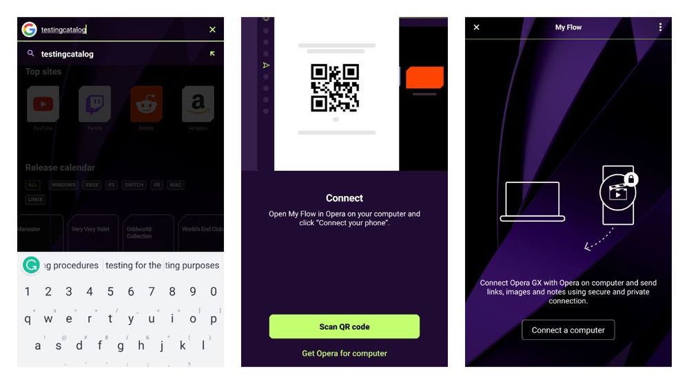 A gaming-focused Opera GX browser becomes available in beta for Android ...