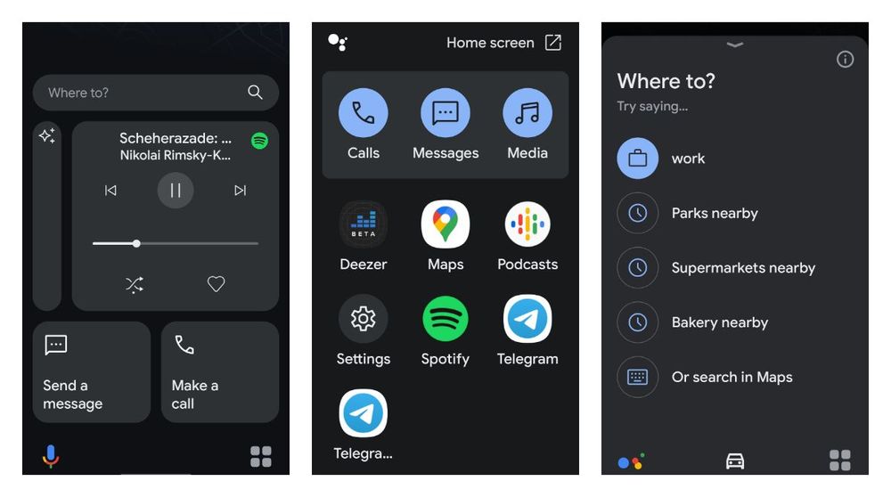 Google Assistant got a way to enter driving mode from anywhere and a new UI