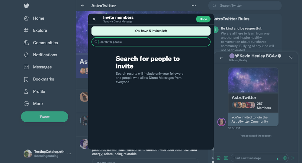 Twitter launched invite-only communities that you can explore from ...
