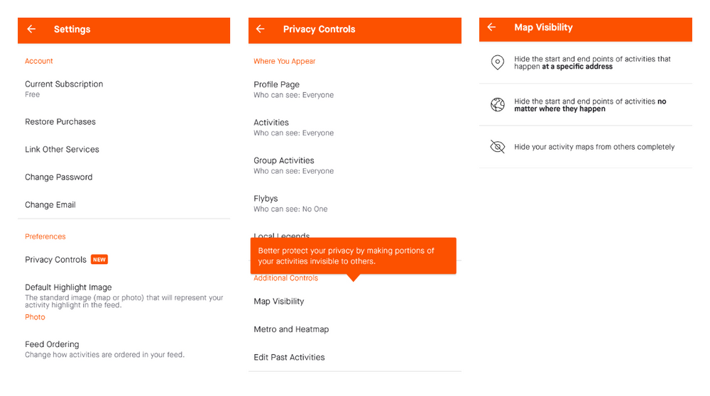 ICYMI: Strava released personal heatmaps and new privacy settings