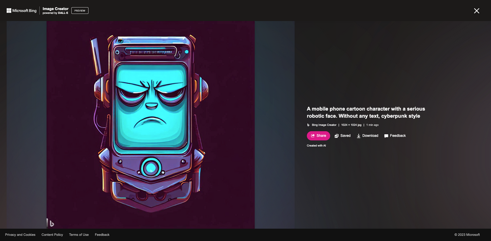 ICYMI: Microsoft released Bing Create, an AI image generator integrated into Bing search and ...