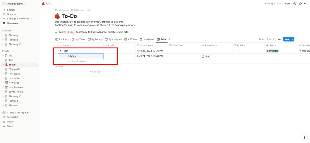 Notion Unveils New Slack Integration and Sub-items Feature