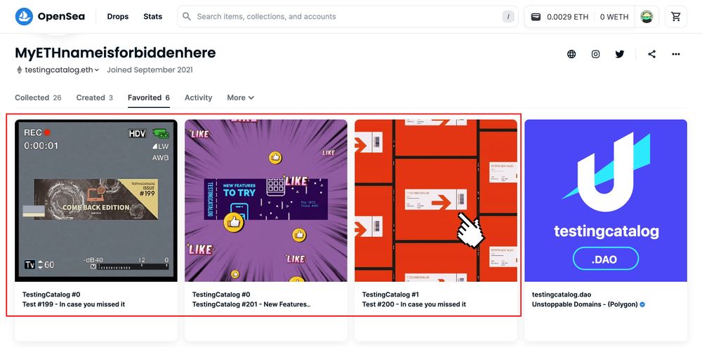 ICYMI: Opensea rolled out an updated collection editing UI