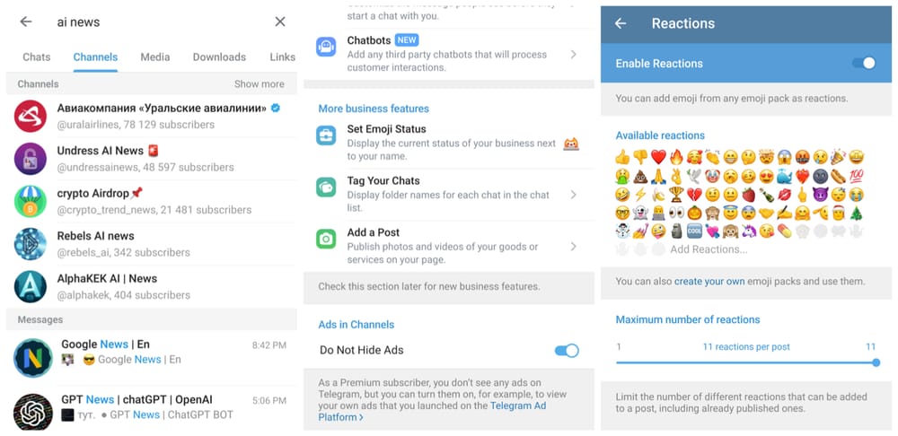 Telegram beta for Android adds sticker editing and more