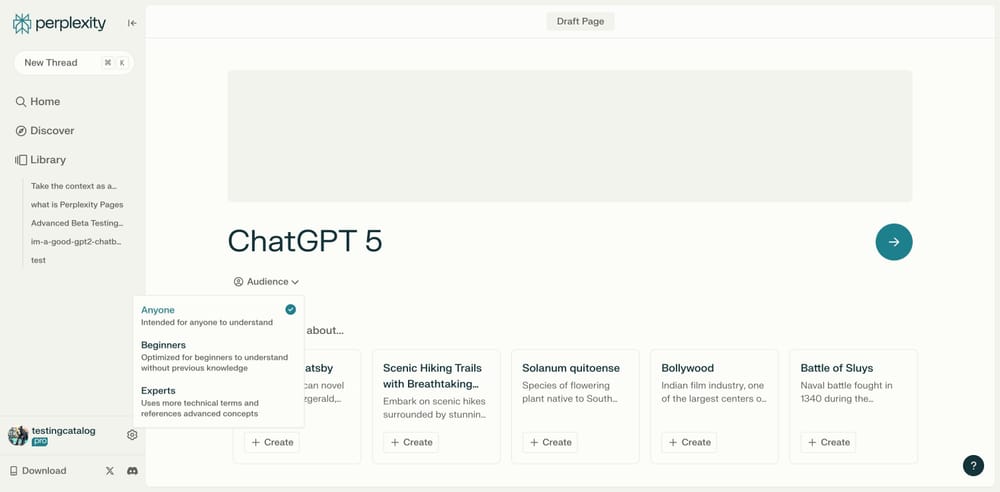 Perplexity aims to revolutionise content creation with Pages