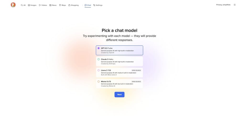 DuckDuckGo launches anonymous AI Chat with open-source models