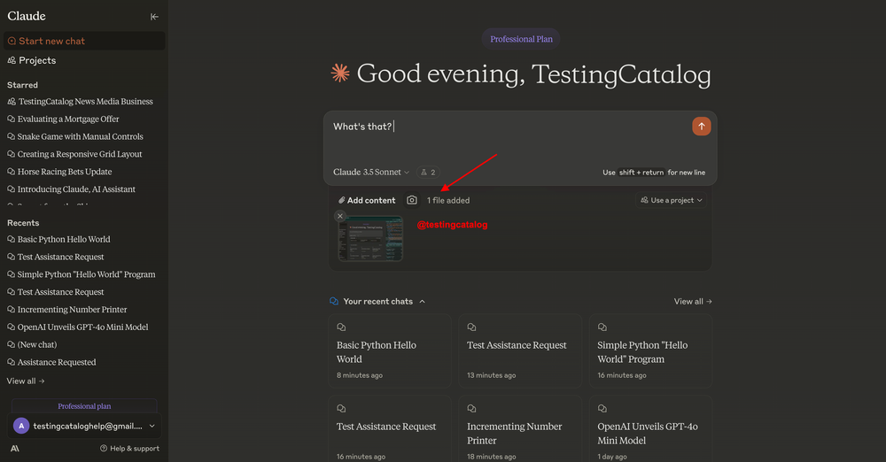 TestingCatalog - New and Unreleased AI features for you to explore