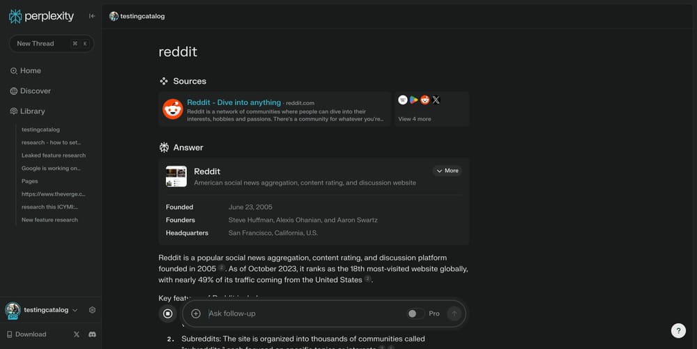 How to set Perplexity AI as your default search engine