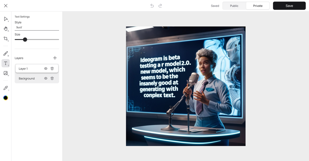 Ideogram is beta testing v2 model for images with text