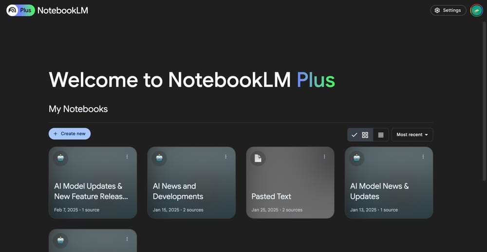 Google expands NotebookLM Plus with Google One AI Premium