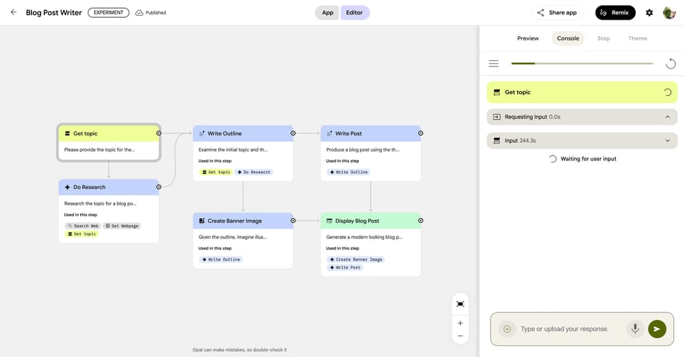 Opal joins Google Labs lineup as lightweight AI coding tool