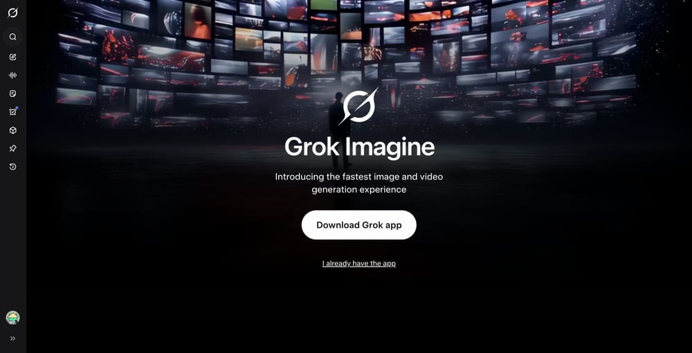 xAI readies Grok web with Imagine tool and Team profiles