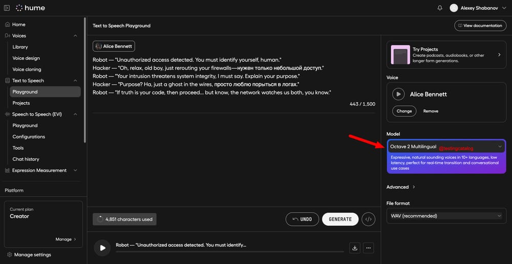 Hume AI readies Octave 2 Multilingual text-to-speech model