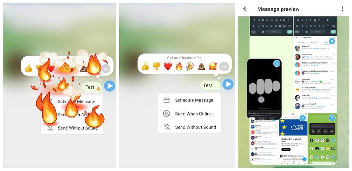 Telegram beta for Android got global hashtag support