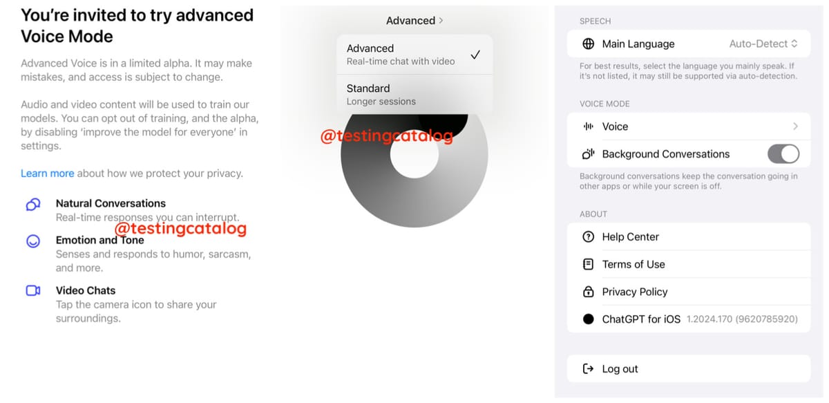 Here is what to expect from the alpha of ChatGPT voice mode
