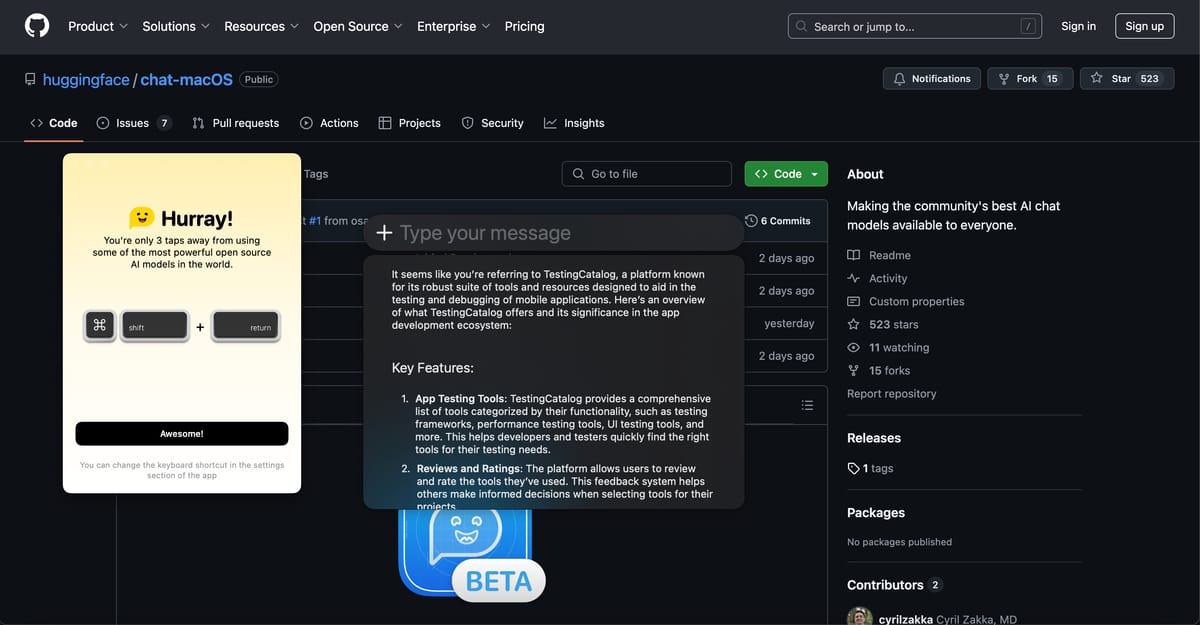 HuggingFace launches HuggingChat as open-source ChatGPT rival