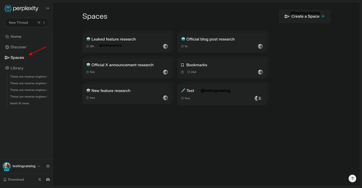 Perplexity redefines collections with Spaces and model setting Perplexity redefines collections with Spaces and model setting