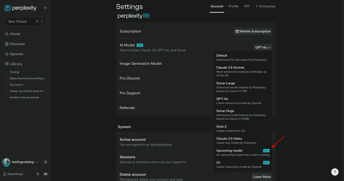 Perplexity to add support for Gemini 2 and O1 models