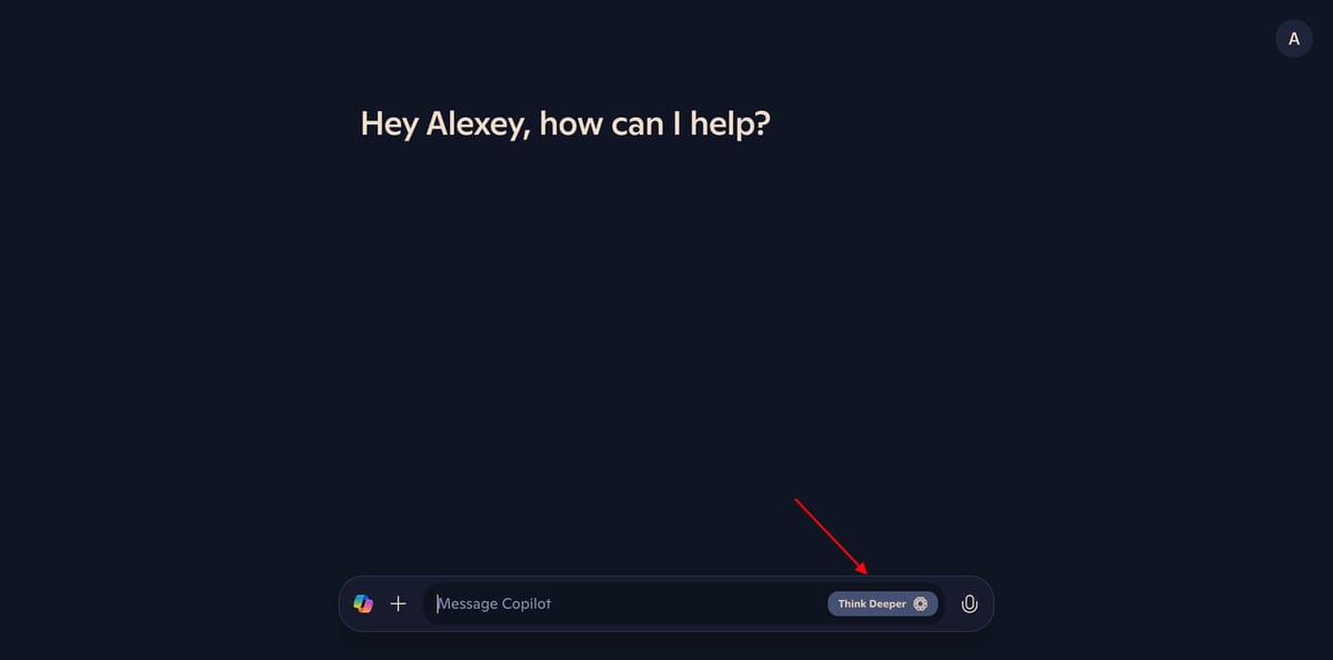 Copilot Think Deeper opens to free users, hinting at o3-mini