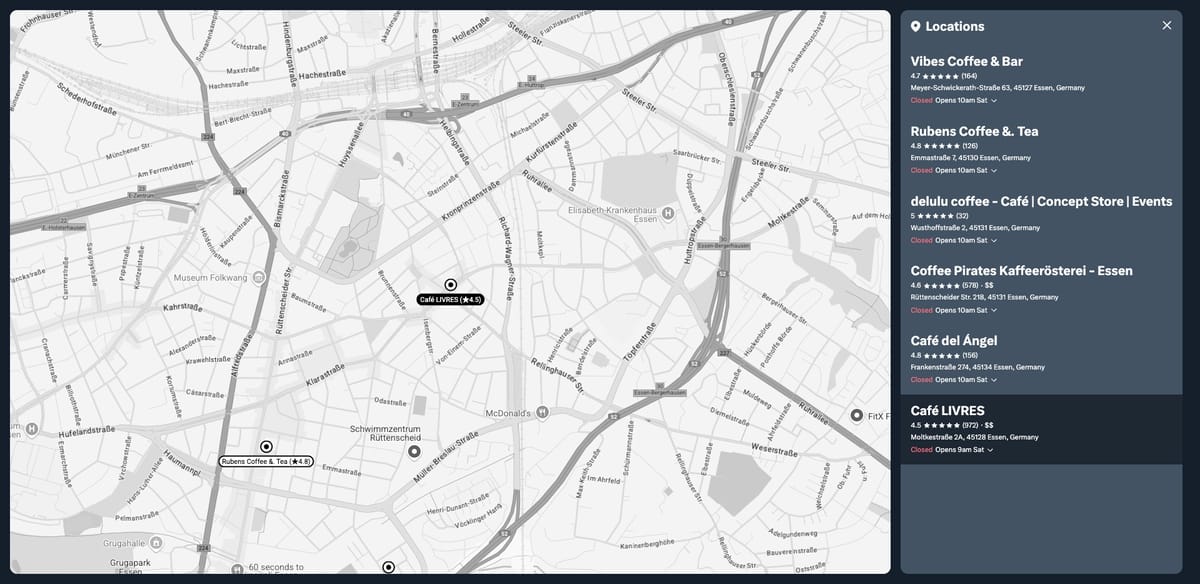 xAI working on map-enabled location cards for Grok AI on X
