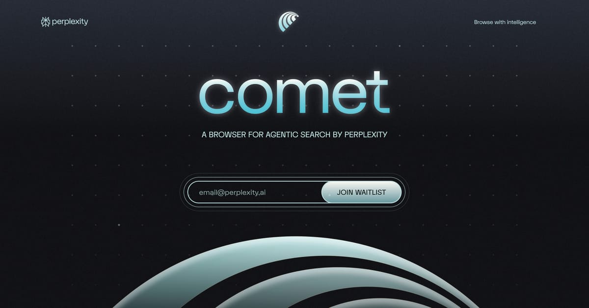 Perplexity unveils plans for Comet, its first agentic browser