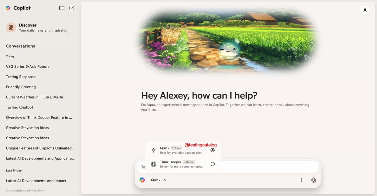 Microsoft working on avatars, generative layouts for Copilot