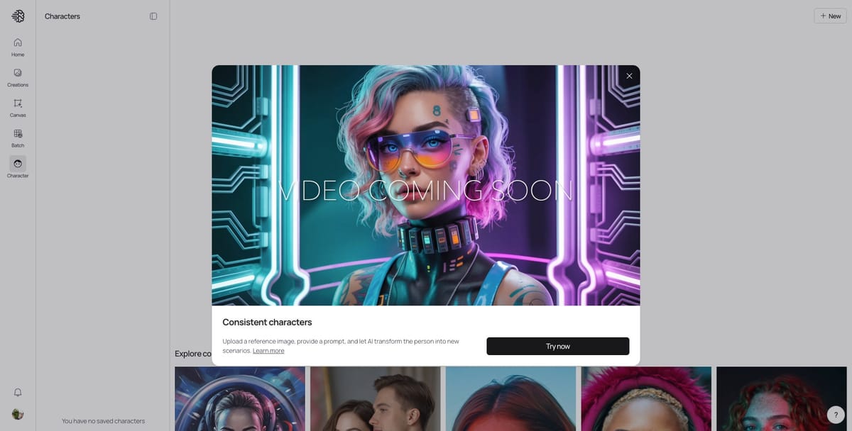 Creators can now build consistent characters with Ideogram