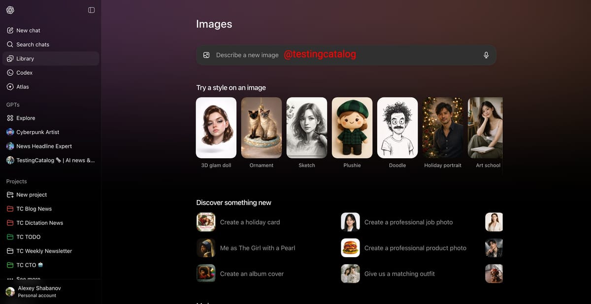 OpenAI released GPT Image 1.5 on ChatGPT and APIs