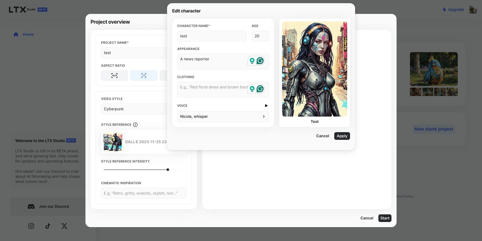 AI-powered LTX Studio Beta now available for video creators