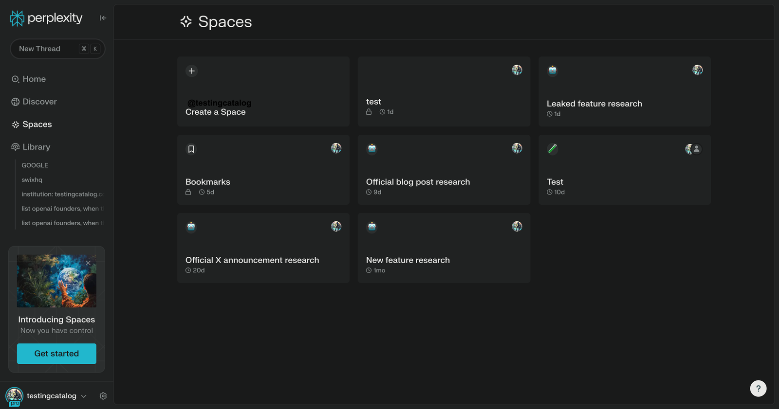Redesigned Spaces and Purchases coming soon to Perplexity