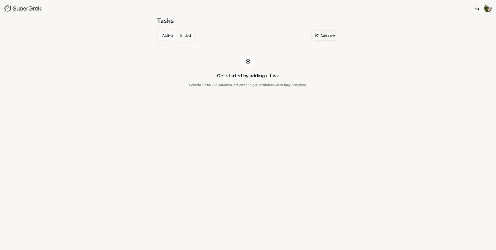 Grok set to gain Tasks feature for periodical execution