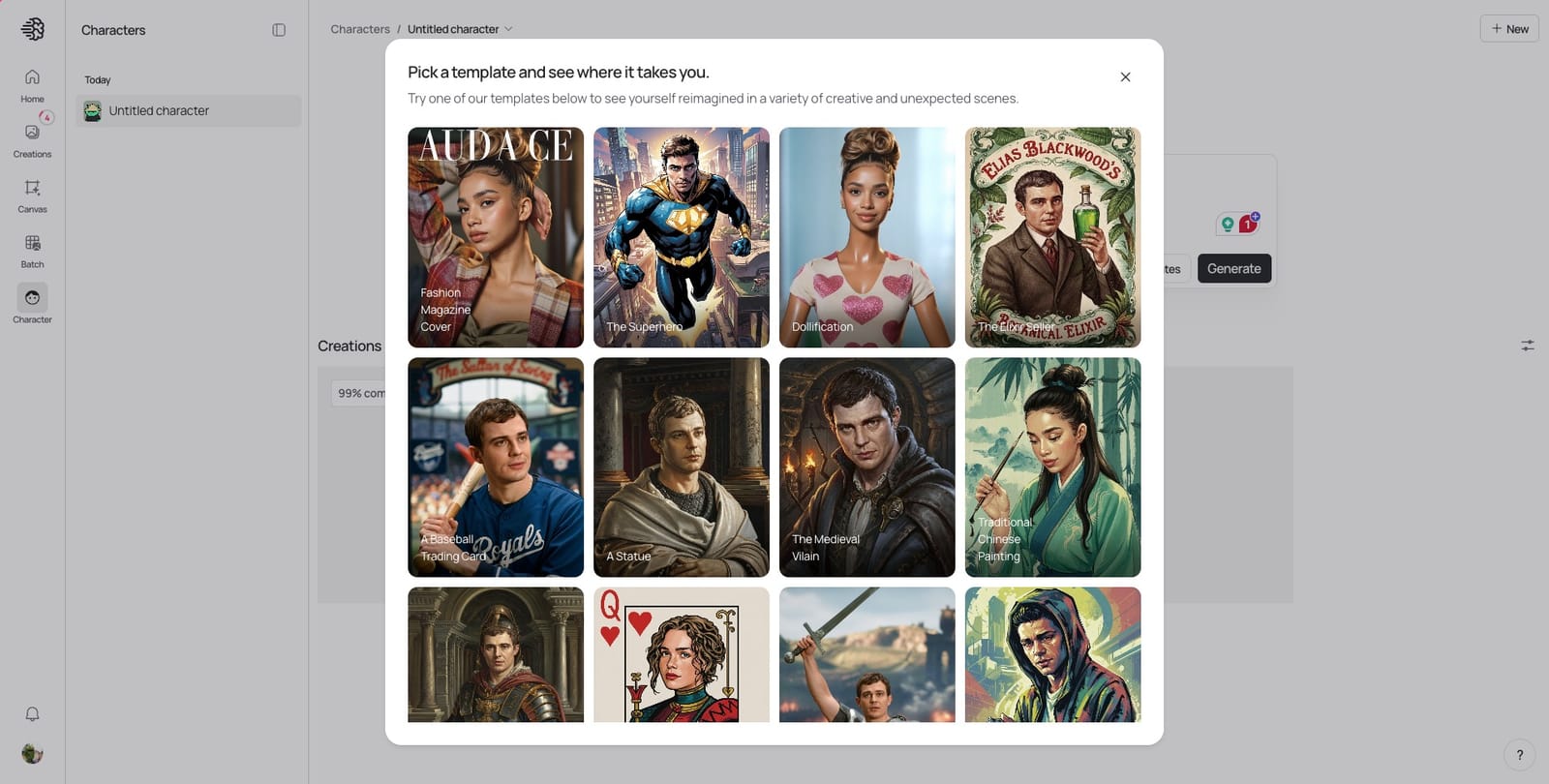 Creators can now build consistent characters with Ideogram