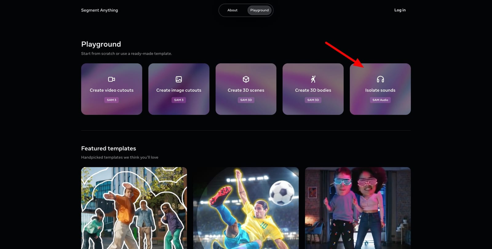 Meta launches SAM Audio for sound separation on playground
