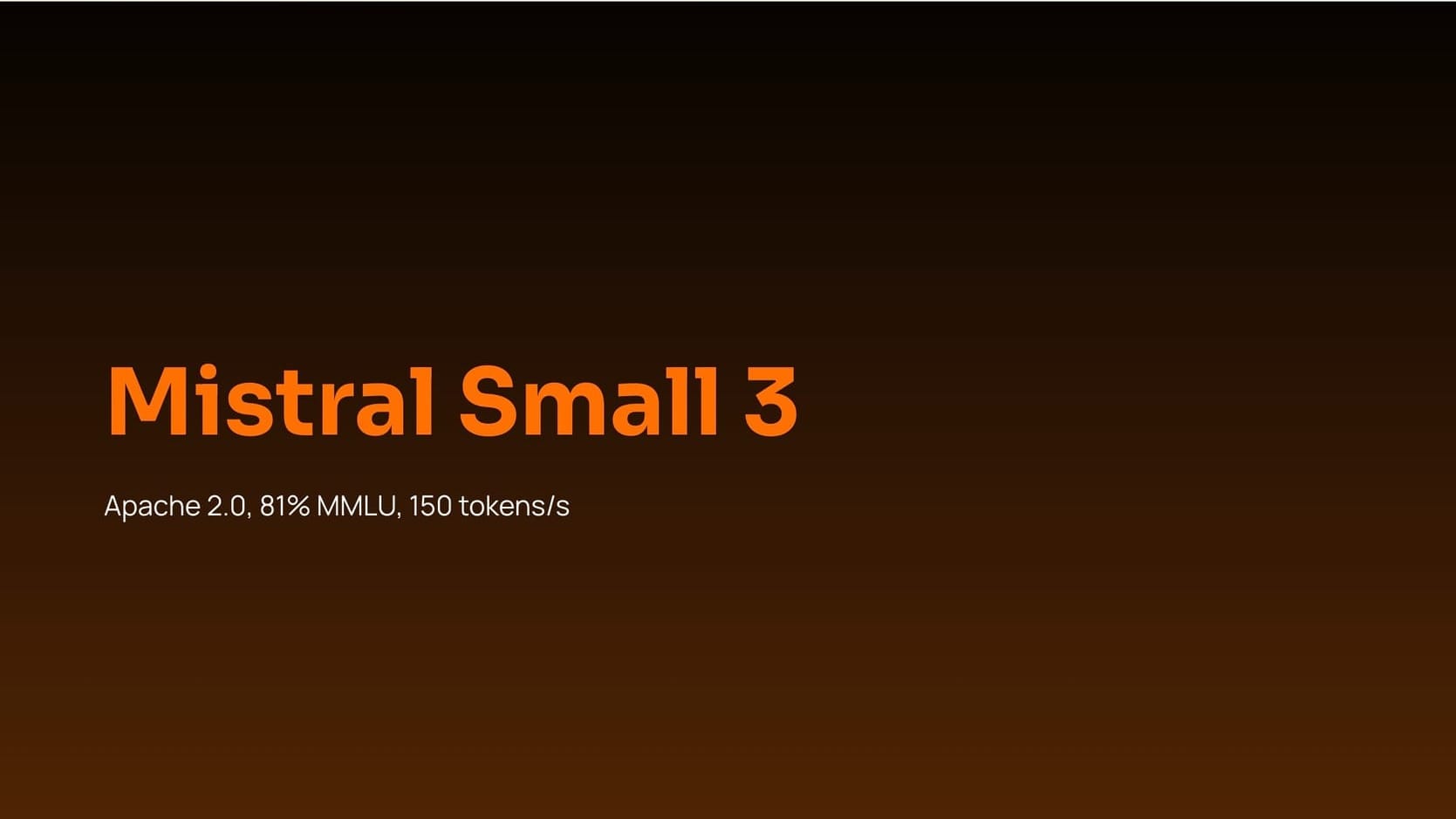 Mistral AI released Mistral Small 3, a 24B open-source LLM Mistral AI released Mistral Small 3, a 24B open-source LLM