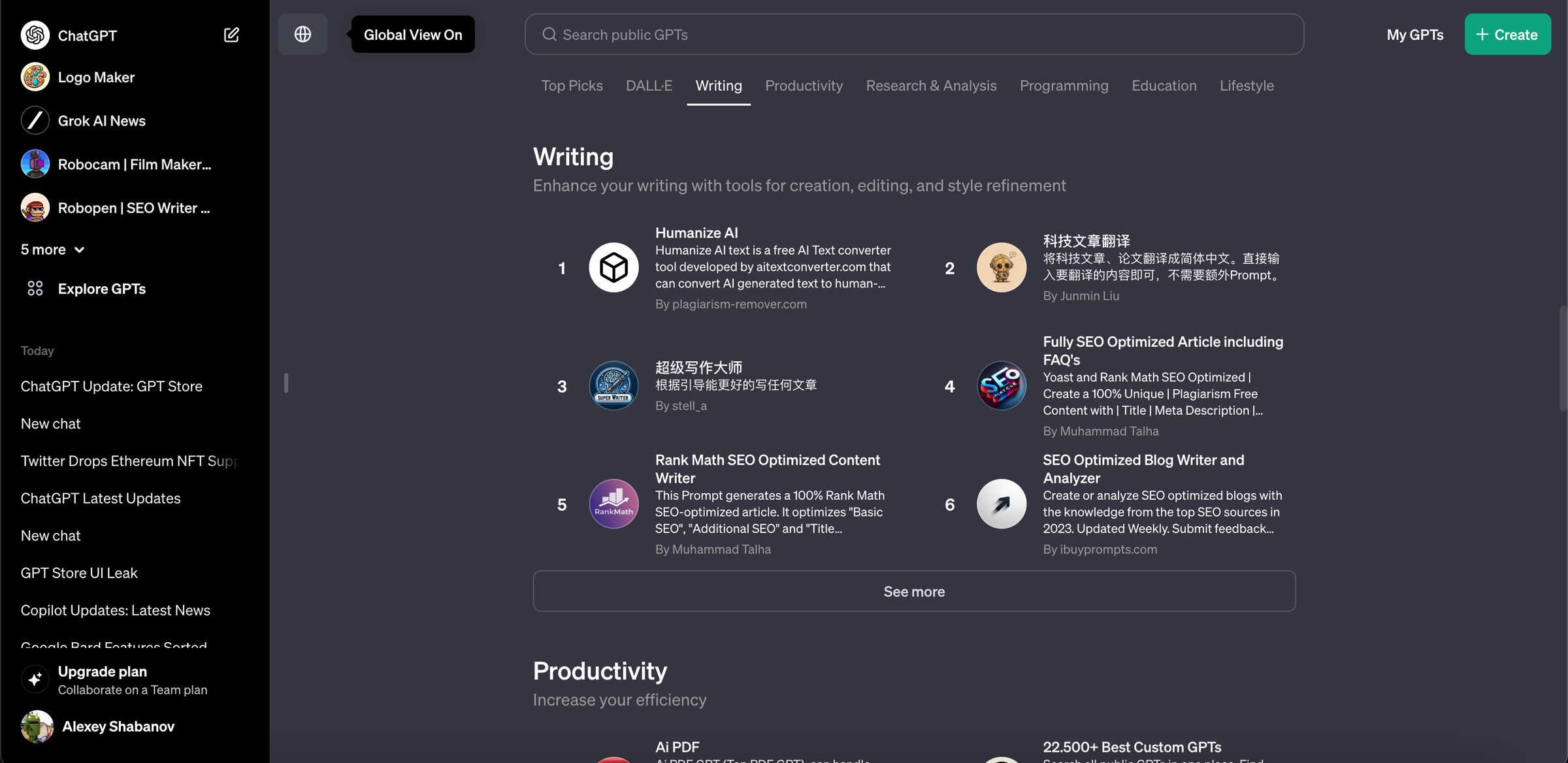Exploring GPTs Store on ChatGPT: everything you need to know