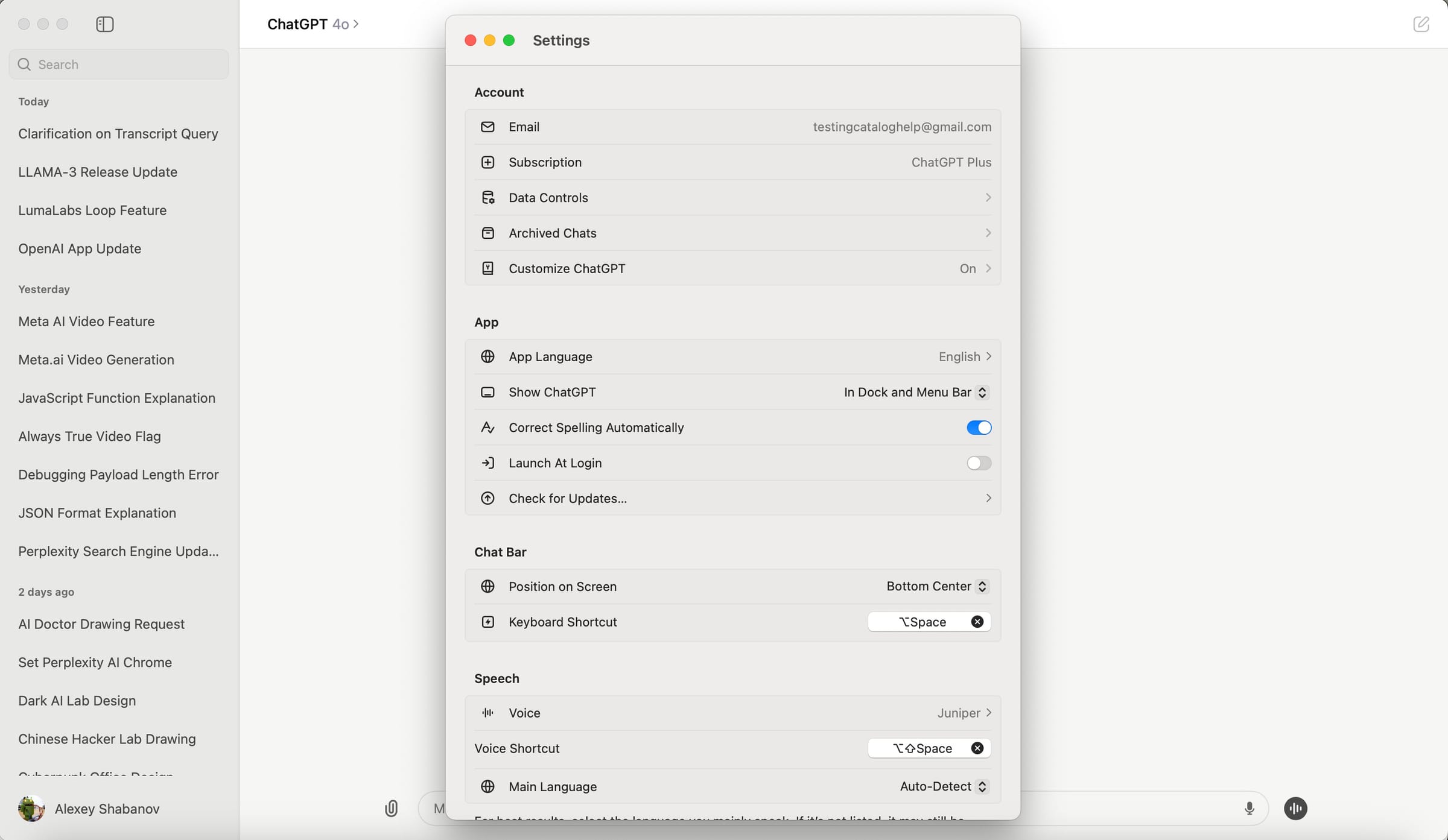 OpenAI updates iOS and macOS apps ahead of advanced voice mode