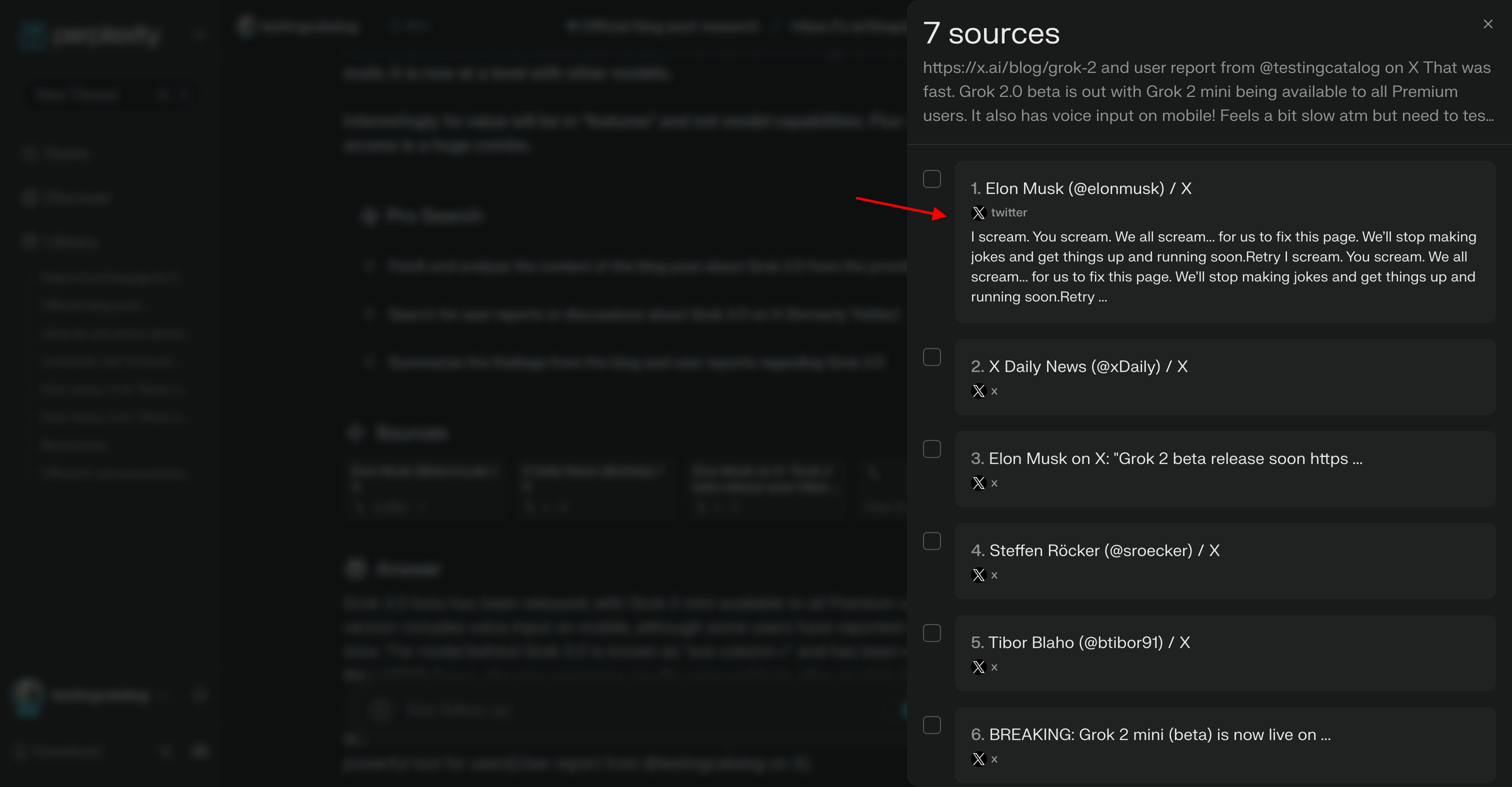 New Perplexity Pro Sonar Huge model leverages LLAMA 3.1 405b
