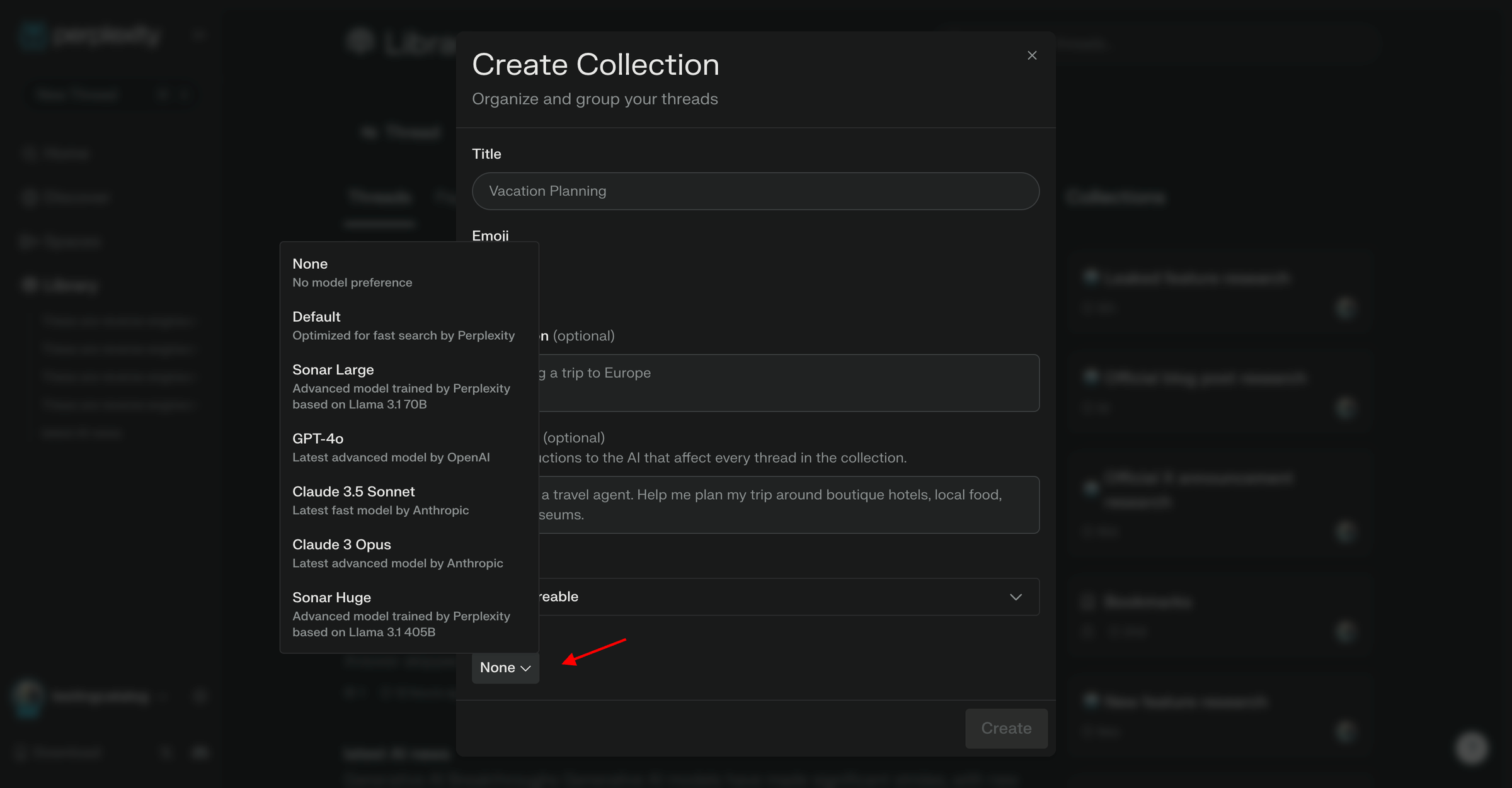 Perplexity redefines collections with Spaces and model setting