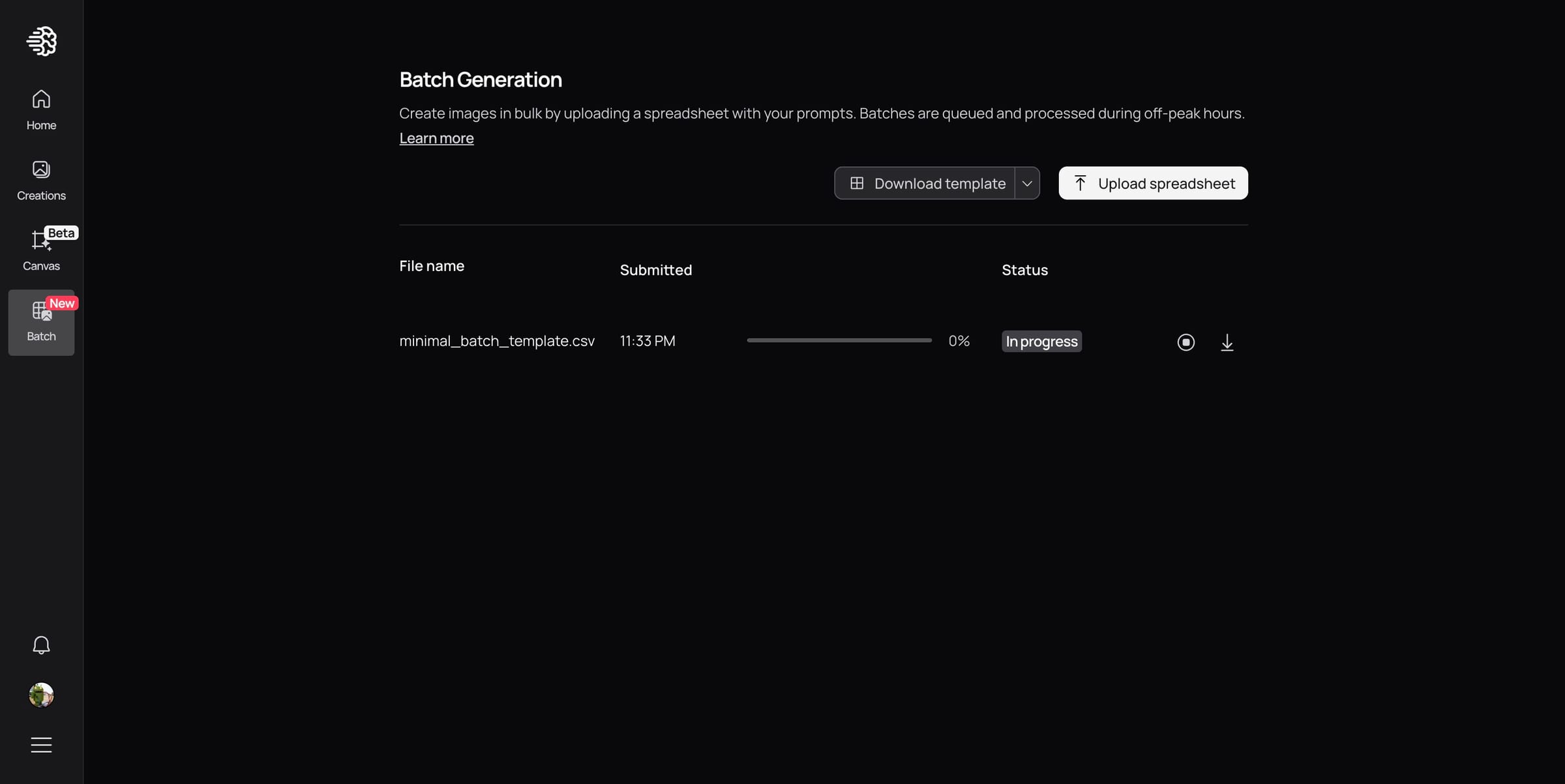 Batch Generation now available to Ideogram Pro subscribers