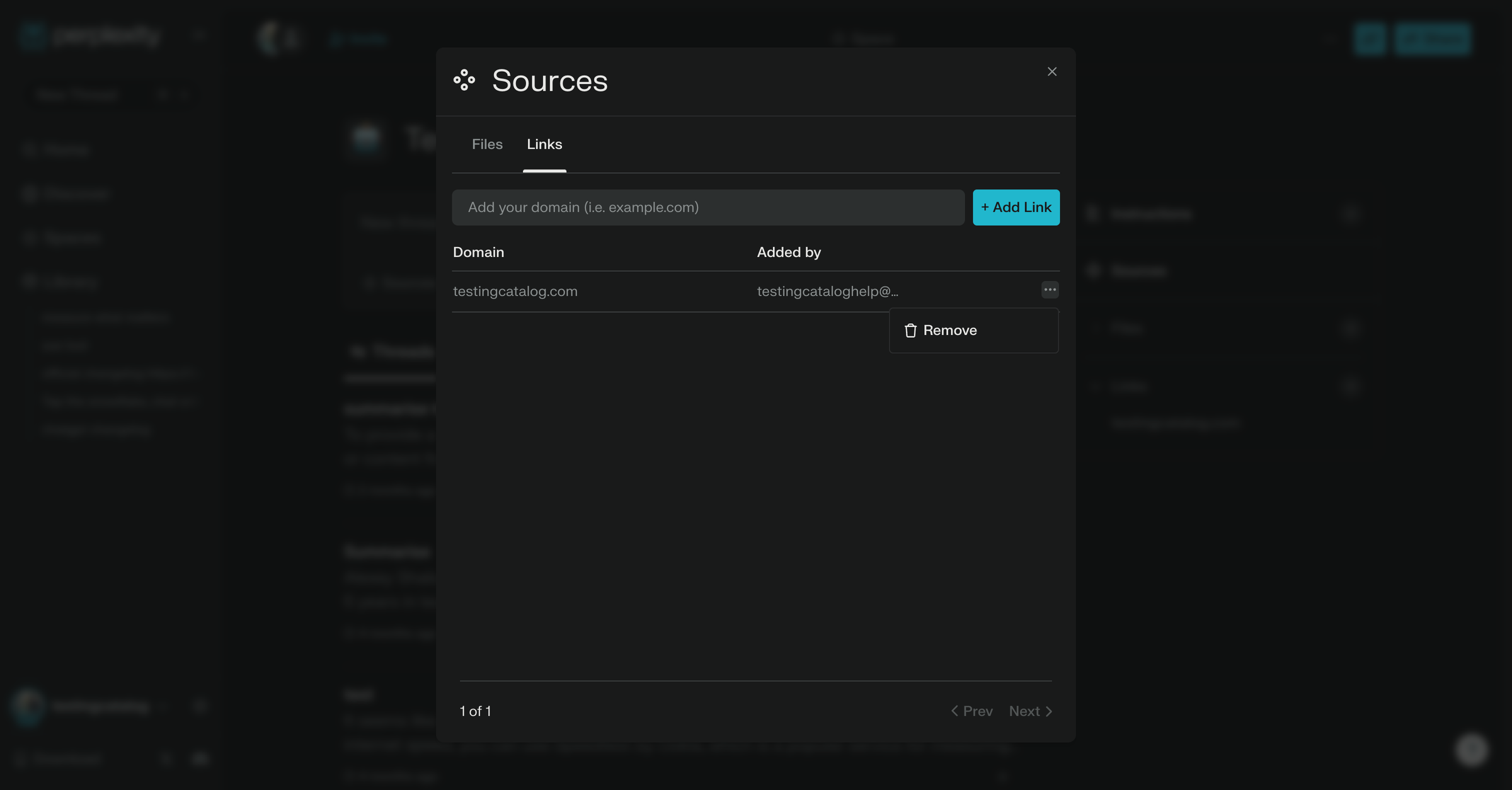 Perplexity AI adds domain-specific search option to Spaces