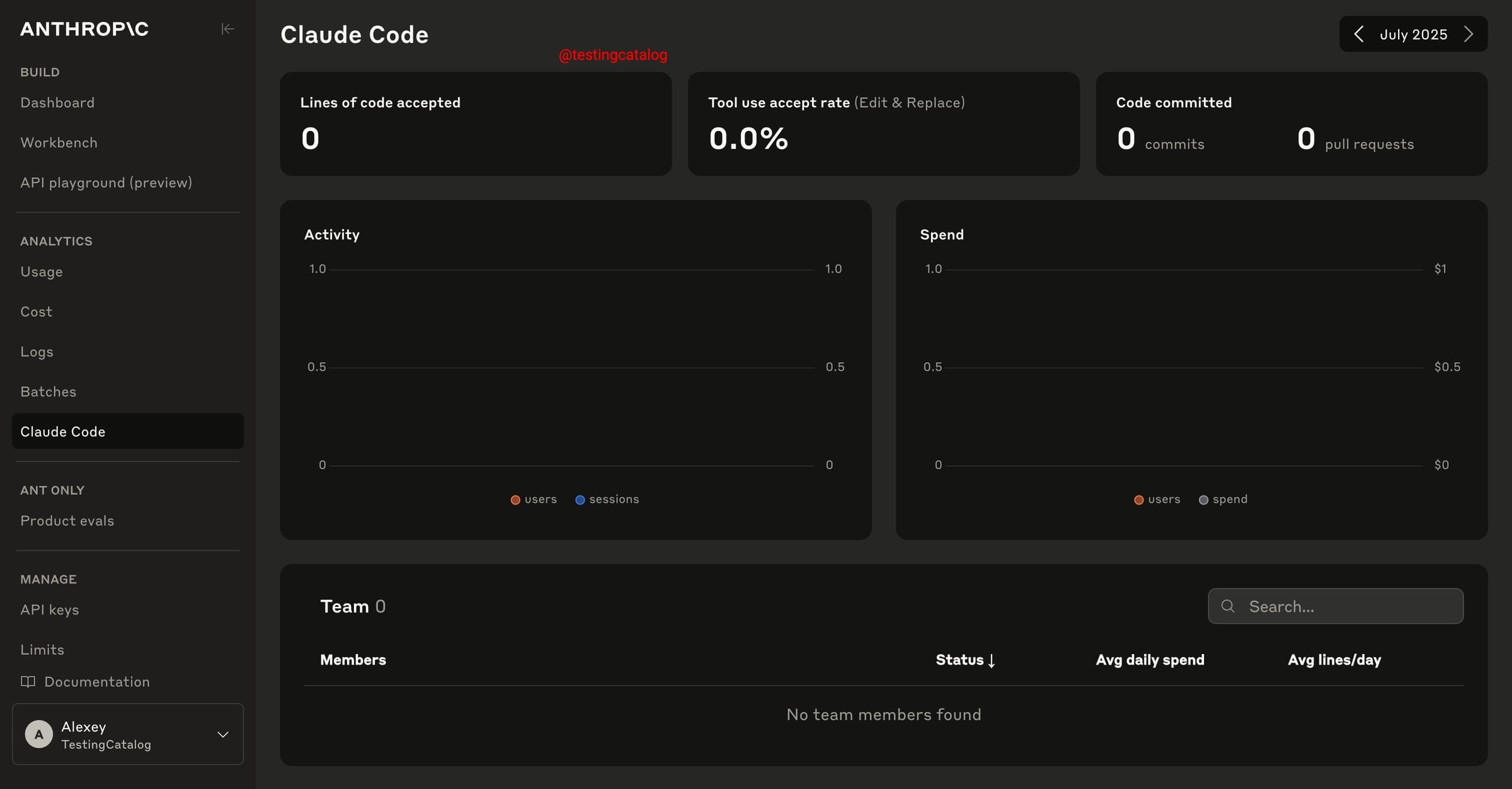 Anthropic tests API Playground and Claude Code analytics