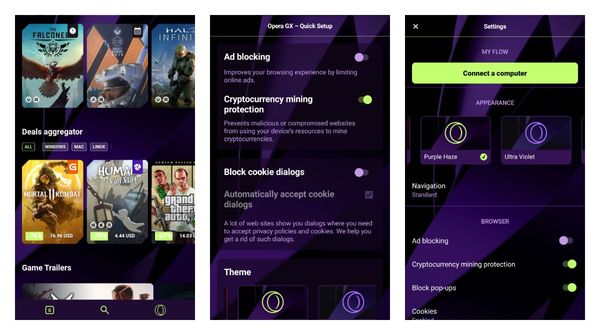 A gaming-focused Opera GX browser becomes available in beta for Android ...