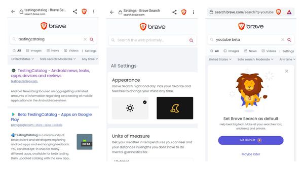 Brave released its search engine to public beta and you already can set ...