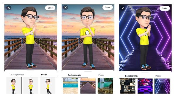 Snapchat pushed 3d Bitmoji avatars to more users on Android