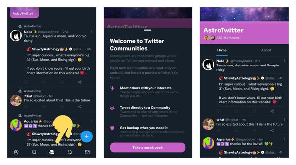 Twitter launched invite-only communities that you can explore from ...