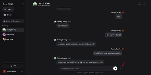 Character.AI launches Character Calls on mobile