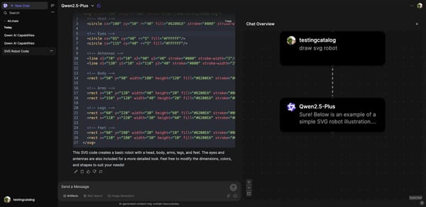 Qwen Chat launch: Free AI tools for coding, reasoning, and more Qwen Chat launch: Free AI tools for coding, reasoning, and more