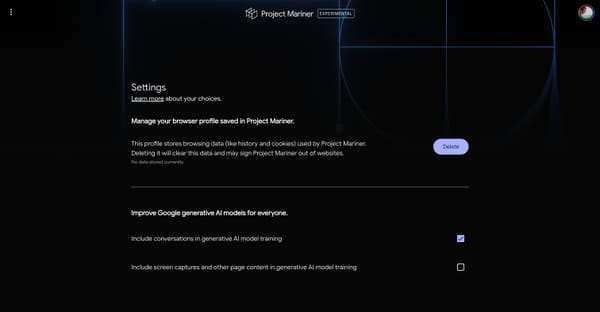 Google rolled out Project Mariner for Ultra plan subscribers